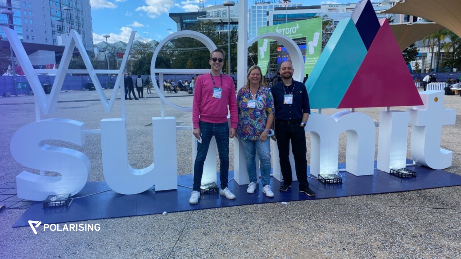 Polarising at the Websummit 2021
